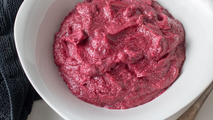 Beet Puree - easy, vegan - Binky's Culinary Carnival