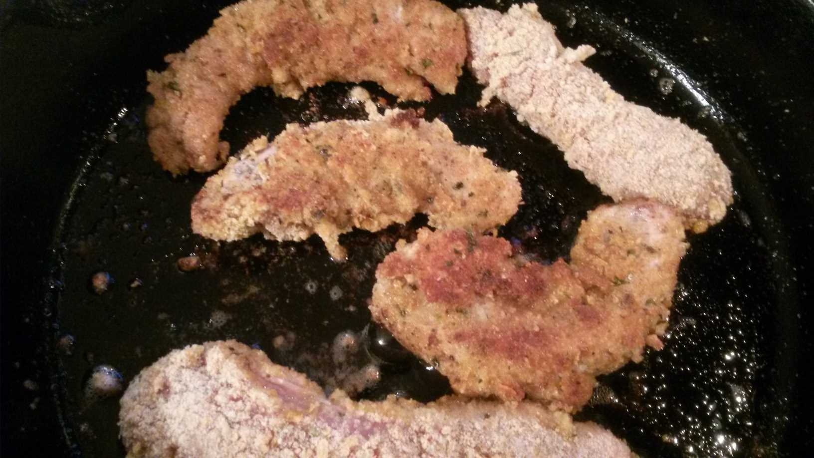 Wild Rabbit Loin Recipe - Parmigiana - Binky's Culinary Carnival