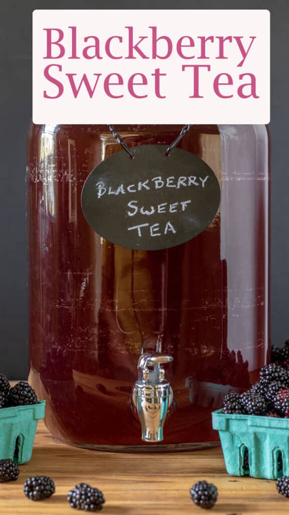 Blackberry Tea - Binky's Culinary Carnival