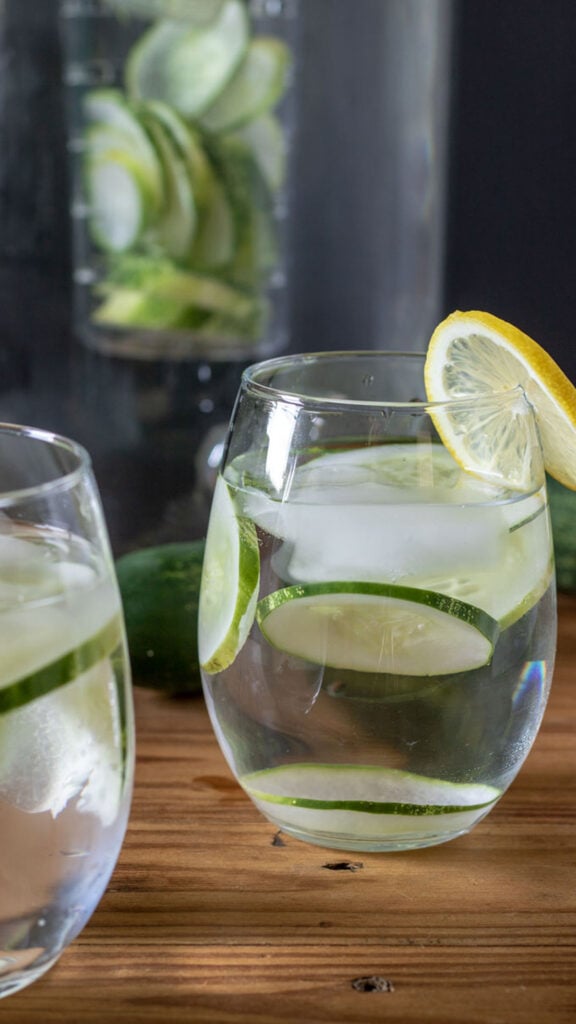 Cucumber Water Recipe - Binky's Culinary Carnival
