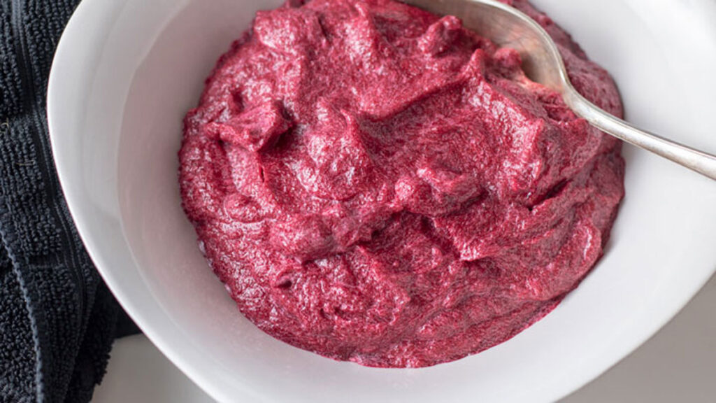 Beet Puree - easy, vegan - Binky's Culinary Carnival