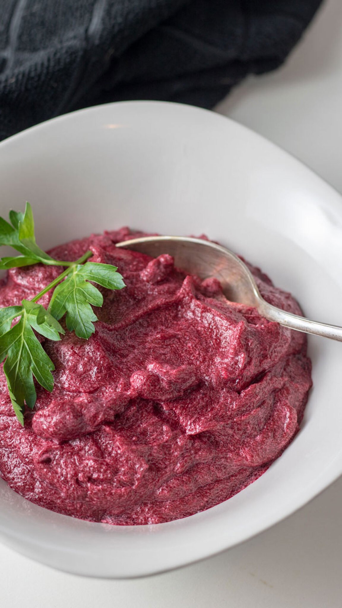 Beet Puree - easy, vegan - Binky's Culinary Carnival