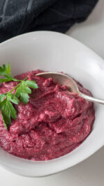 Beet Puree - easy, vegan - Binky's Culinary Carnival