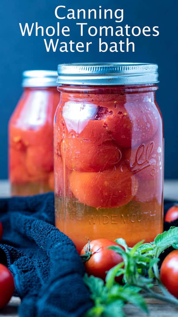 Canning Whole Tomatoes - Binky's Culinary Carnival
