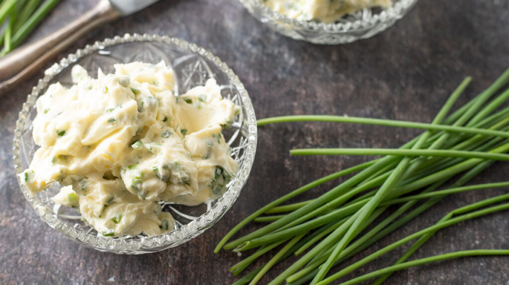 Chive Butter - Binky's Culinary Carnival