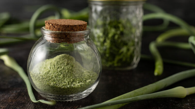 Dehydrating Garlic Scapes | Garlic Scape Powder - Binky's Culinary Carnival