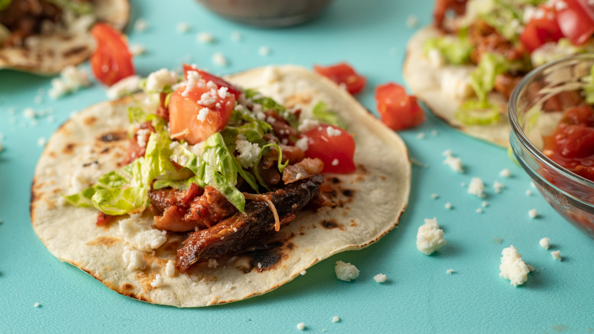 Rabbit Tacos - Binky's Culinary Carnival