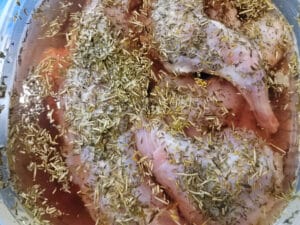 Smoked Rabbit - Binky's Culinary Carnival