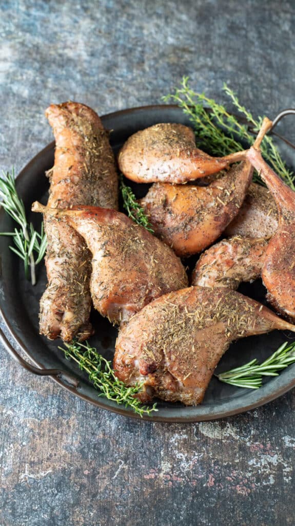 Smoked Rabbit - Binky's Culinary Carnival