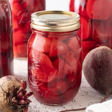 Canning Beets | How to can beets - Binky's Culinary Carnival