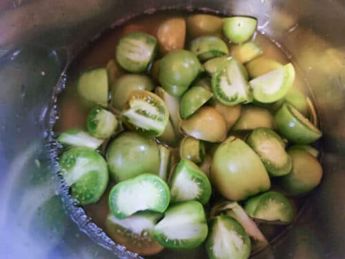 Pickled Green Tomatoes- Quick Canned or Shelf Stable - Binky's Culinary ...