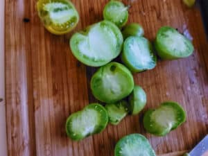 Pickled Green Tomatoes- Quick Canned or Shelf Stable - Binky's Culinary ...