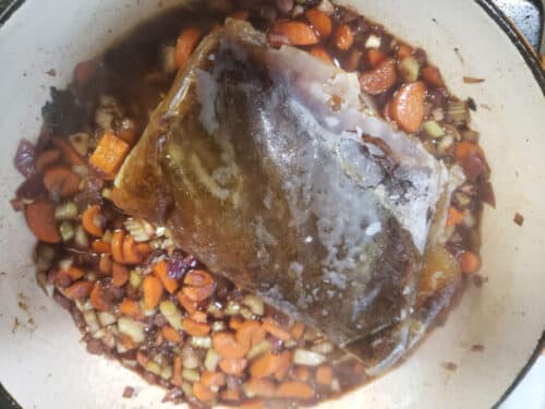 Braised Venison Shanks - Binky's Culinary Carnival