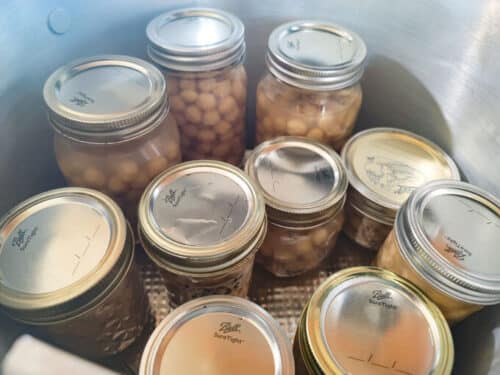 Canning Chickpeas | Garbanzos - Binky's Culinary Carnival
