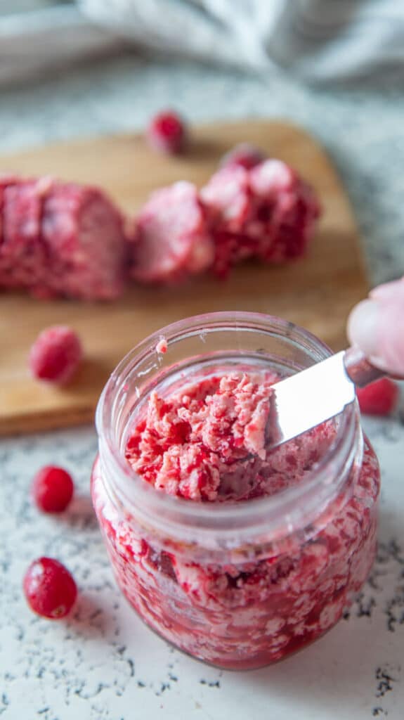 Cranberry Compound Butter - Binky's Culinary Carnival