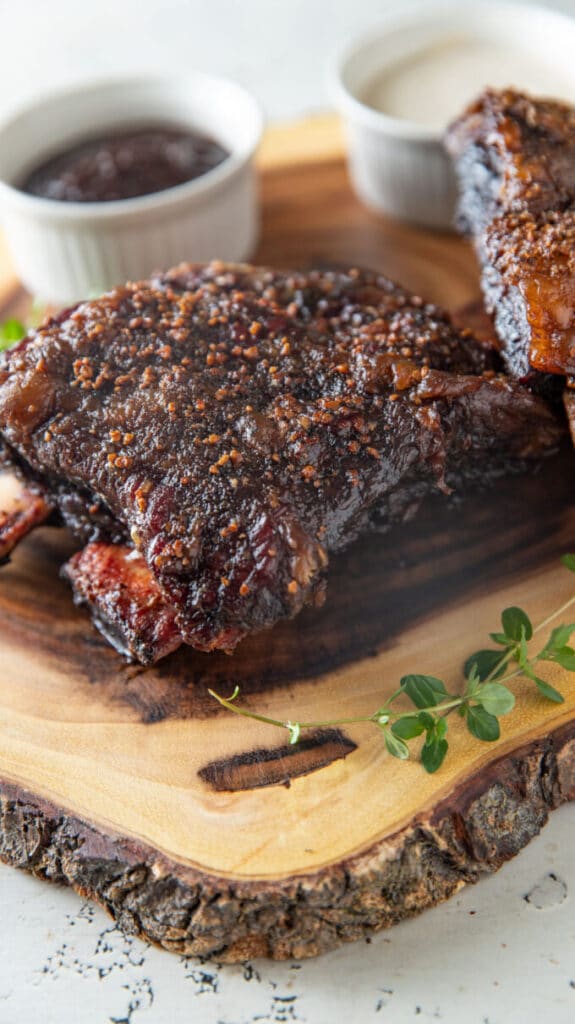 Smoked Beef Short Ribs - Binky's Culinary Carnival