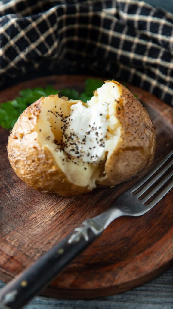 Smoked Baked Potato - Binky's Culinary Carnival