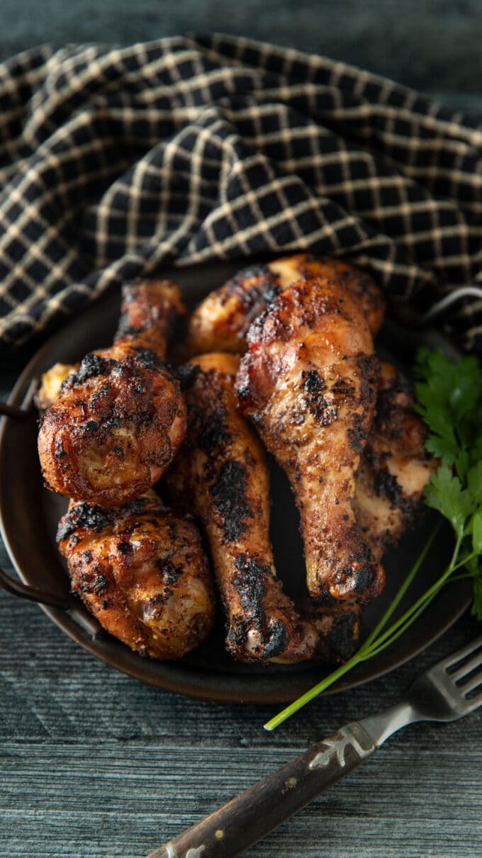 Smoked Chicken Legs | Drumsticks - Binky's Culinary Carnival
