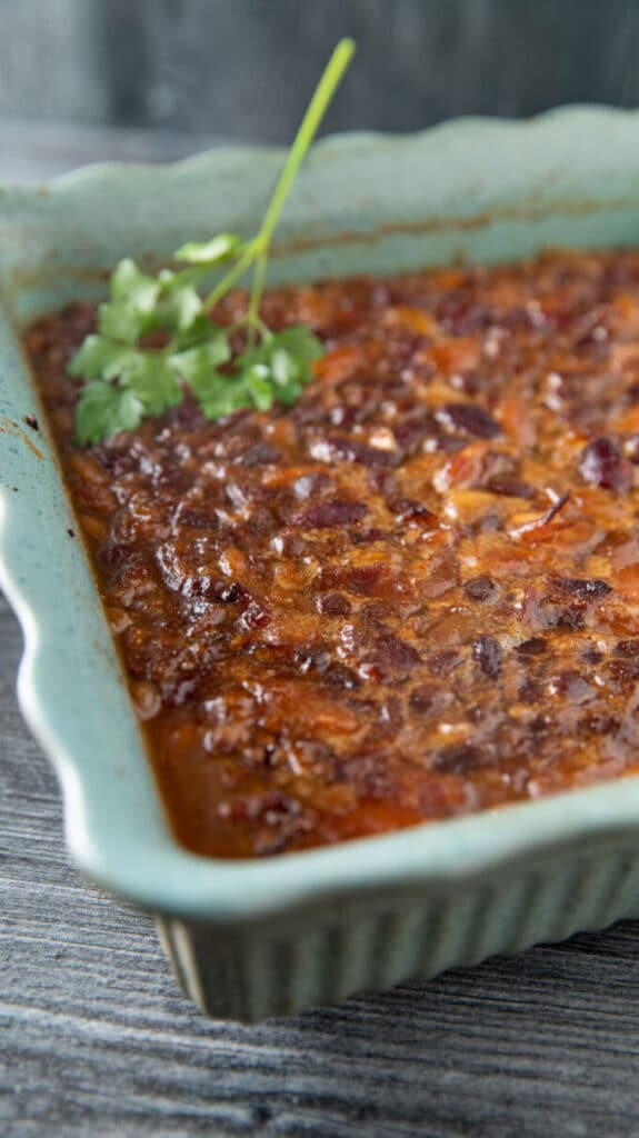 Smoked Baked Beans - Binky's Culinary Carnival