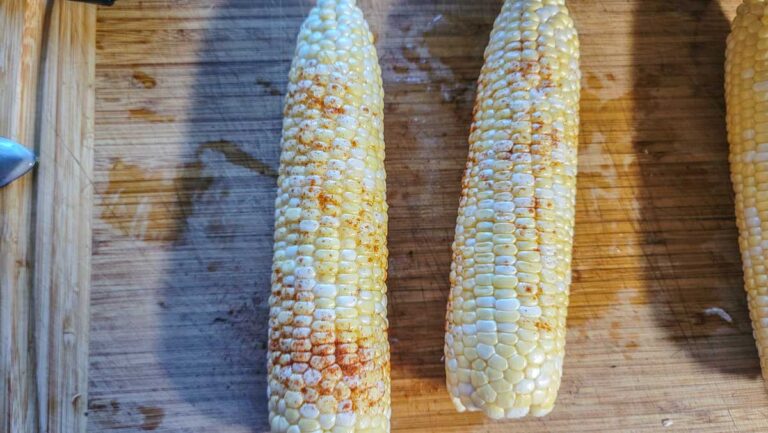 Smoked Corn on the Cob - Binky's Culinary Carnival