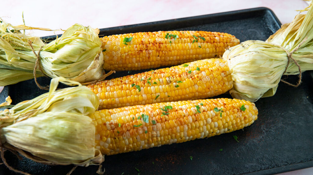 Smoked Corn on the Cob - Binky's Culinary Carnival