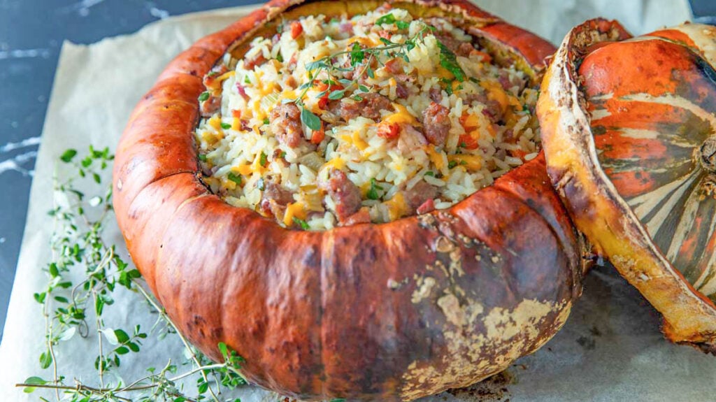 Turban Squash Recipe - Binky's Culinary Carnival