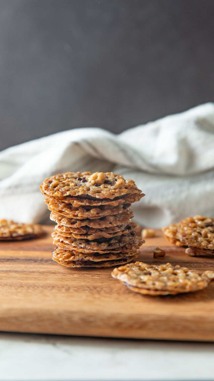Lace Cookies - Binky's Culinary Carnival