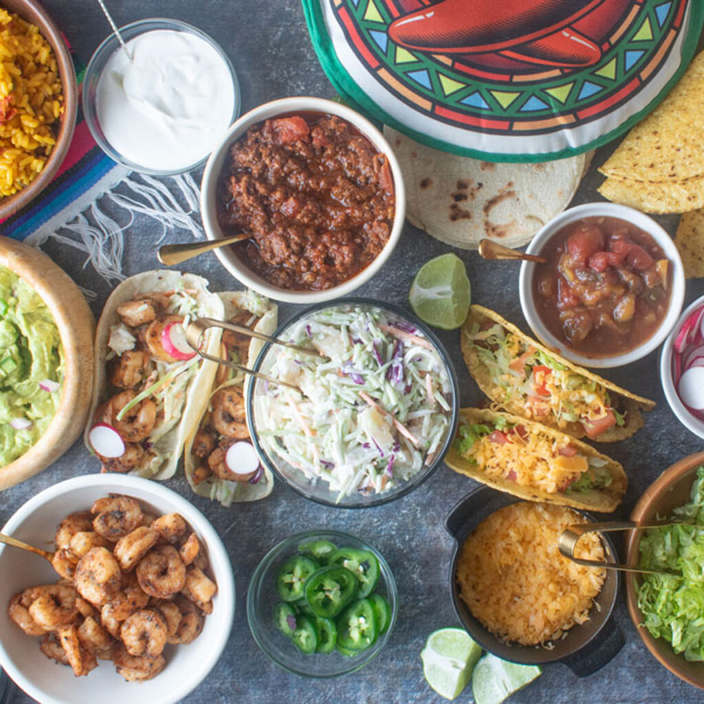 How to Make the Ultimate Taco Bar - Binky's Culinary Carnival