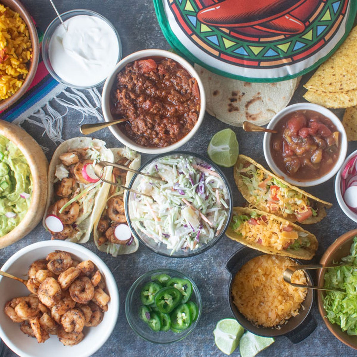 How to Make the Ultimate Taco Bar - Binky's Culinary Carnival