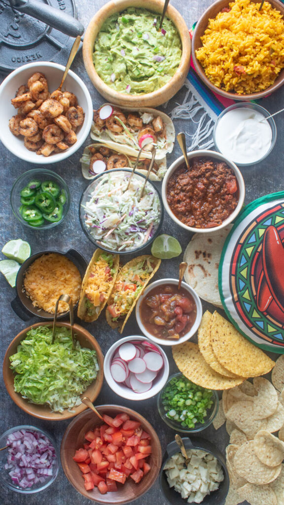 How to Make the Ultimate Taco Bar - Binky's Culinary Carnival