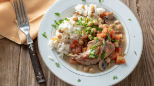 Rabbit Curry with Coconut - Binky's Culinary Carnival