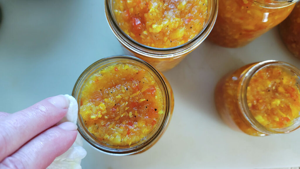 Squash Relish - Binky's Culinary Carnival