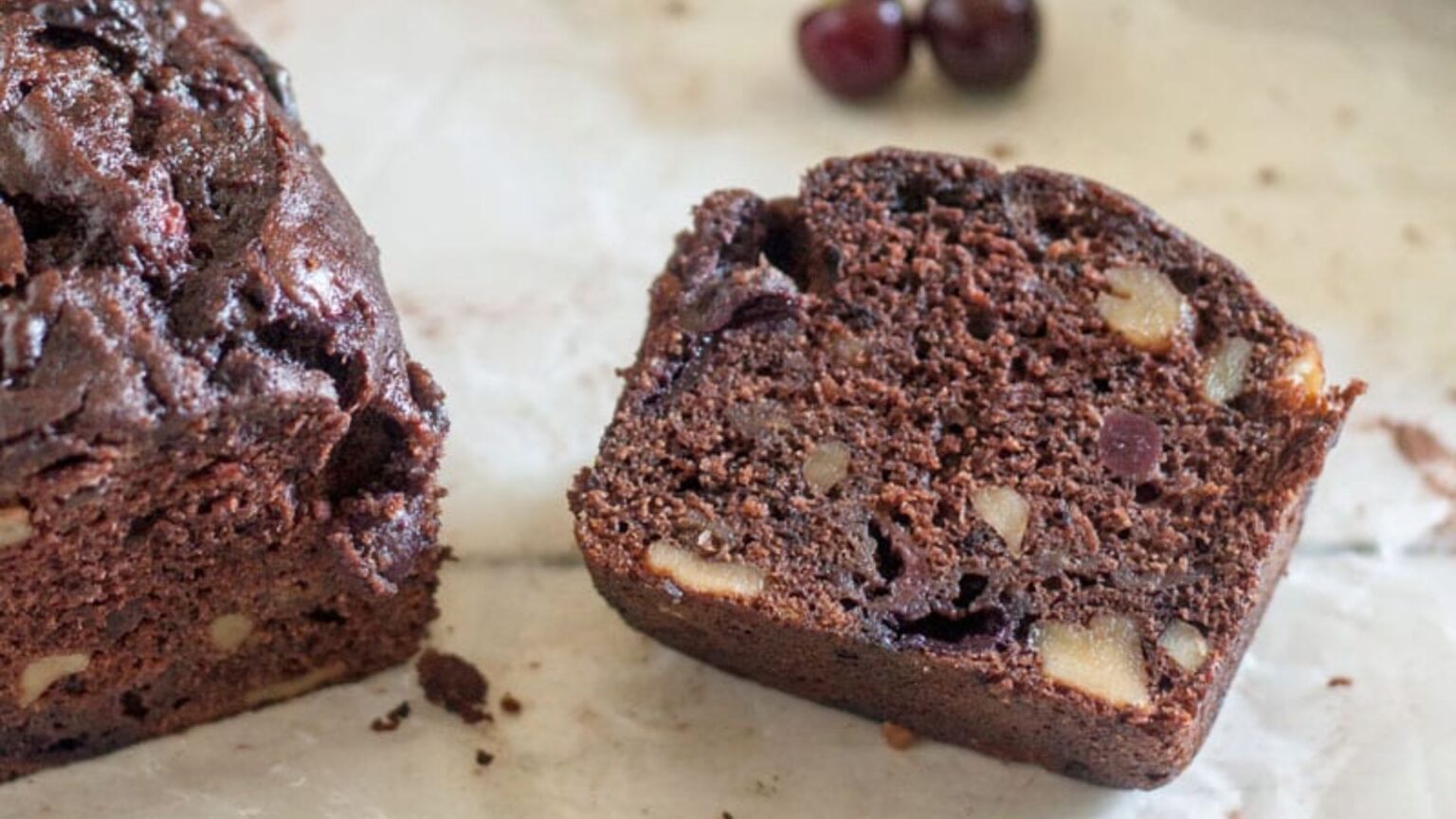 Black Forest Chocolate Quick Bread - Binky's Culinary Carnival