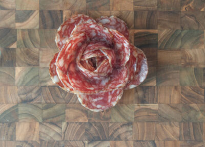 How to Fold Meat and Salami Roses for Charcuterie Boards - Binky's ...