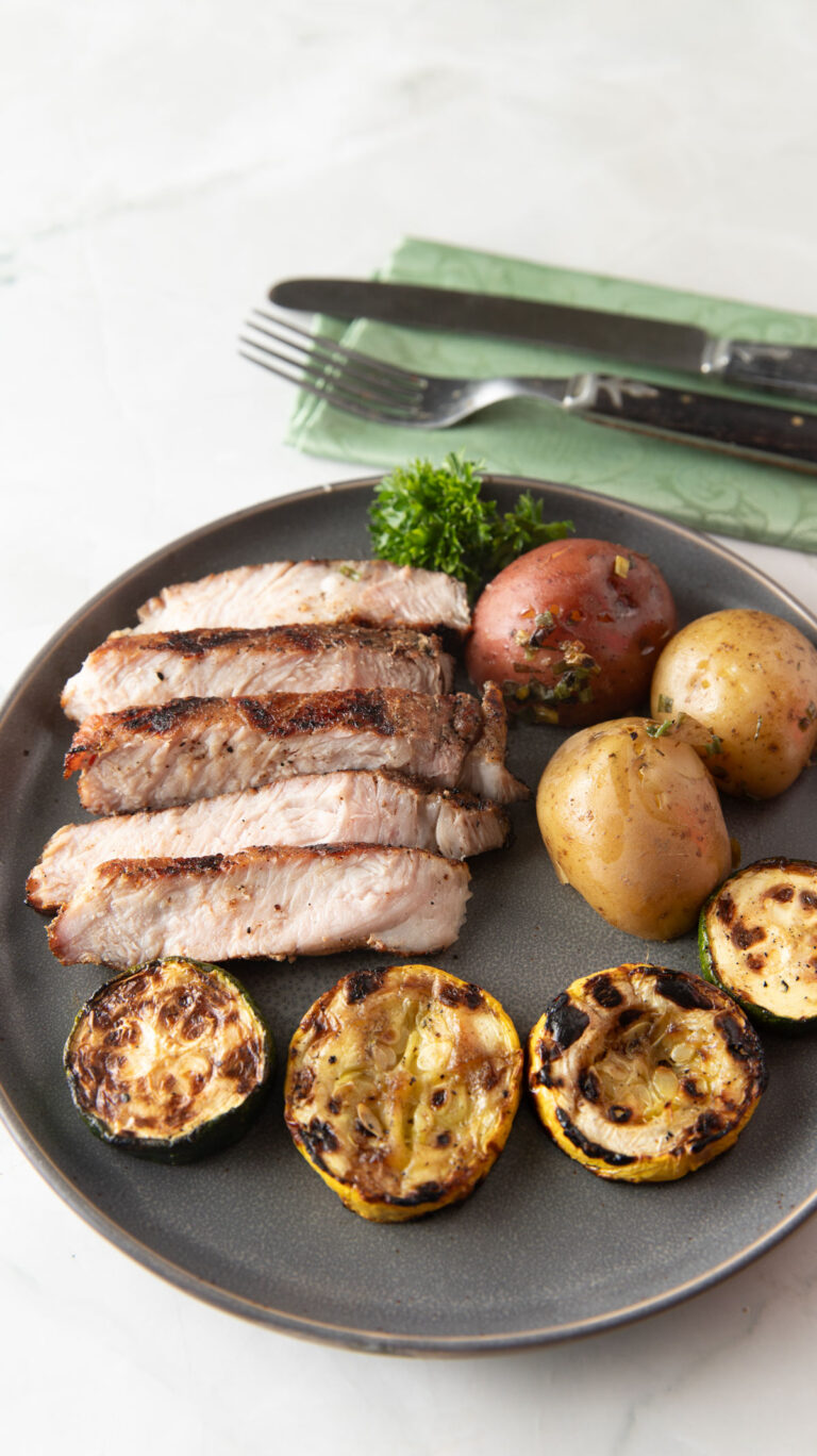 Tomahawk Pork Chops- Juicy and Flavorful - Binky's Culinary Carnival