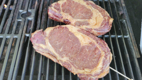 Tomahawk Pork Chops- Juicy and Flavorful - Binky's Culinary Carnival