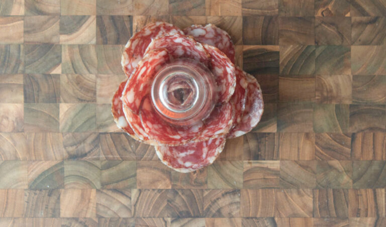 How to Fold Meat and Salami Roses for Charcuterie Boards - Binky's ...