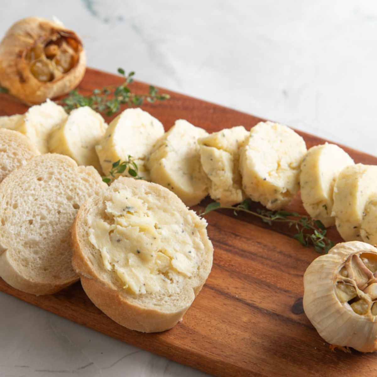 Roasted Garlic Butter - Binky's Culinary Carnival