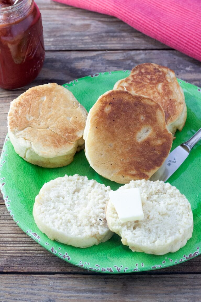 English Muffin Recipe - Bread Machine! - Binky's Culinary Carnival