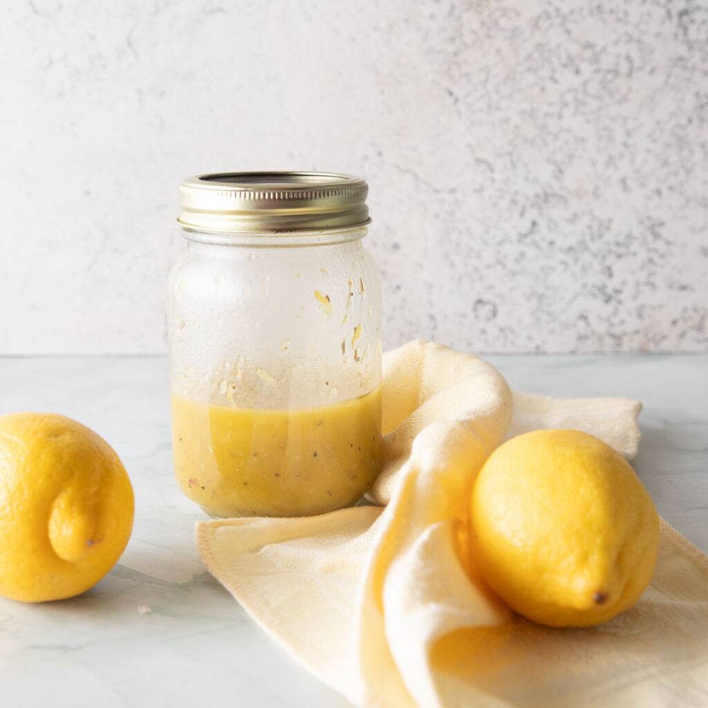 Honey Lemon Salad Dressing - Binky's Culinary Carnival