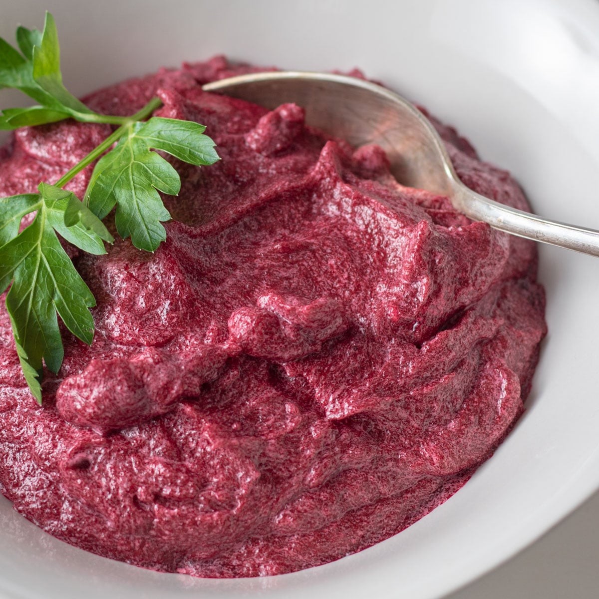 Beet Puree - easy, vegan - Binky's Culinary Carnival