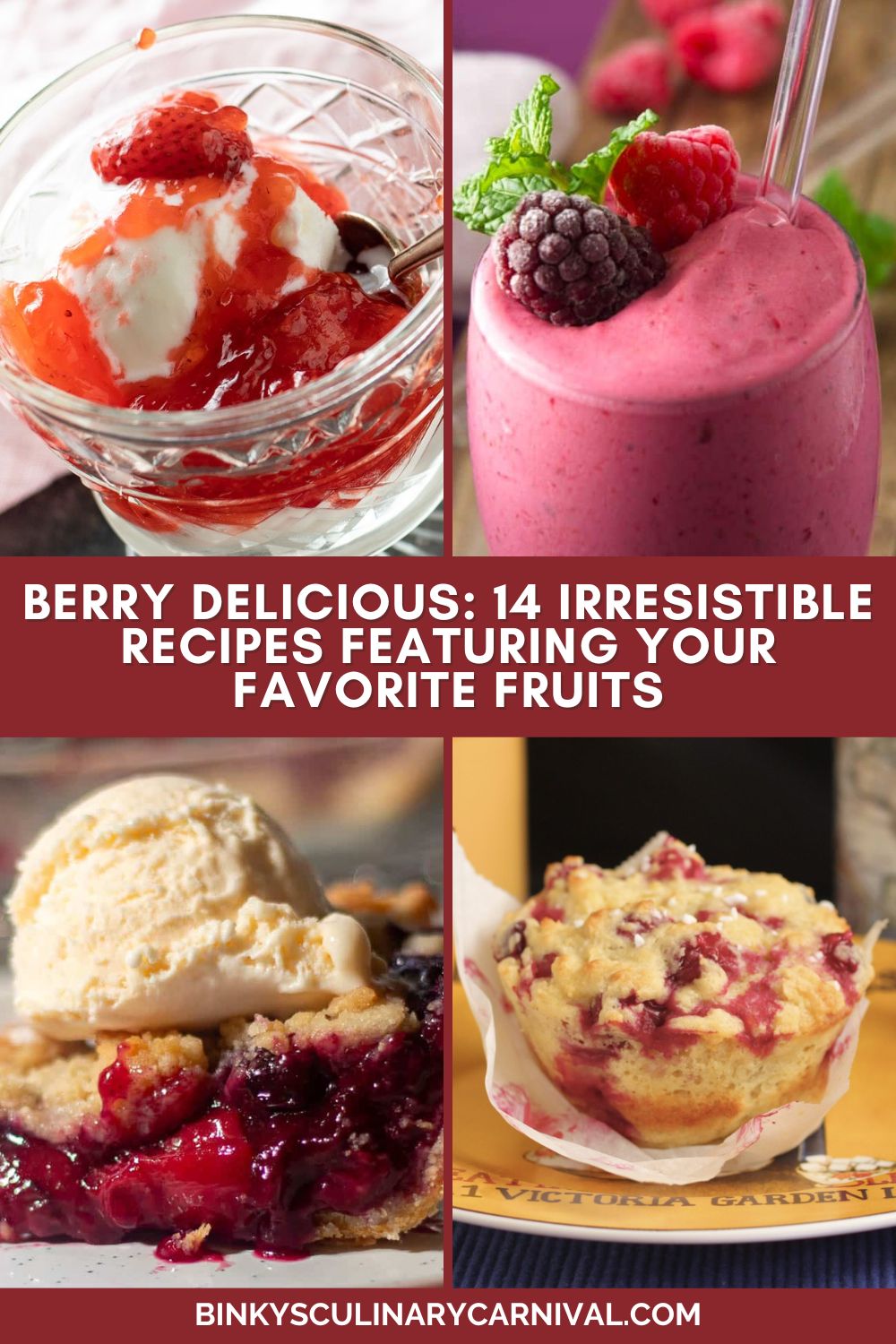 Berry Recipes That Are Almost Too Pretty to Eat - Binky's Culinary Carnival