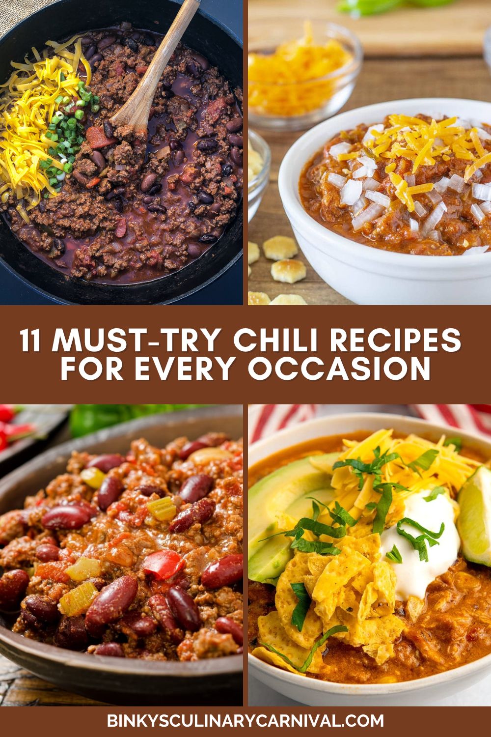 17 Must-Try Chili Recipes for Every Occasion - Binky's Culinary Carnival