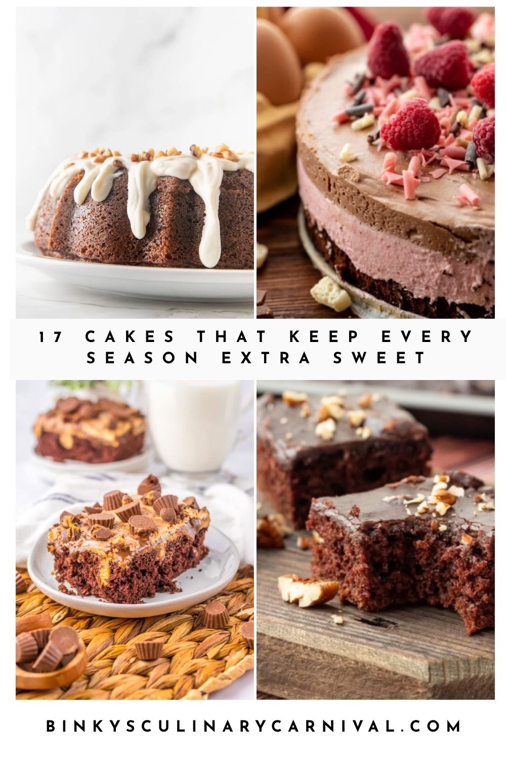 17 Cakes That Keep Every Season Extra Sweet - Binky's Culinary Carnival