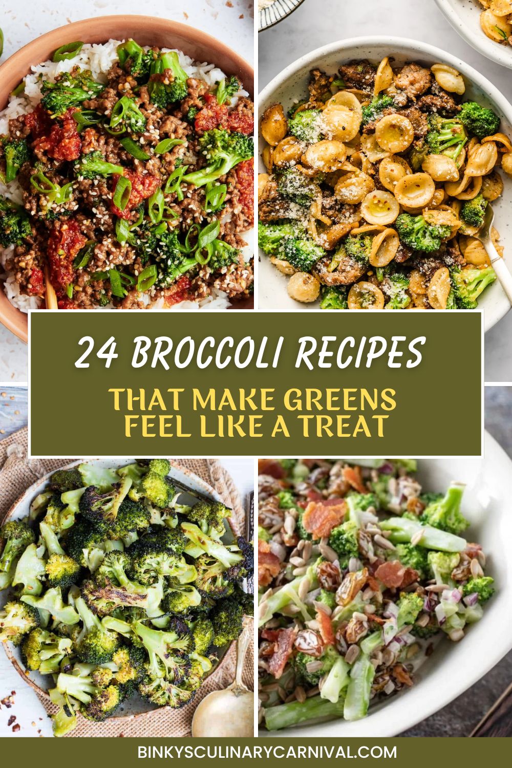 24 Broccoli Recipes That Make Greens Feel Like a Treat - Binky's ...