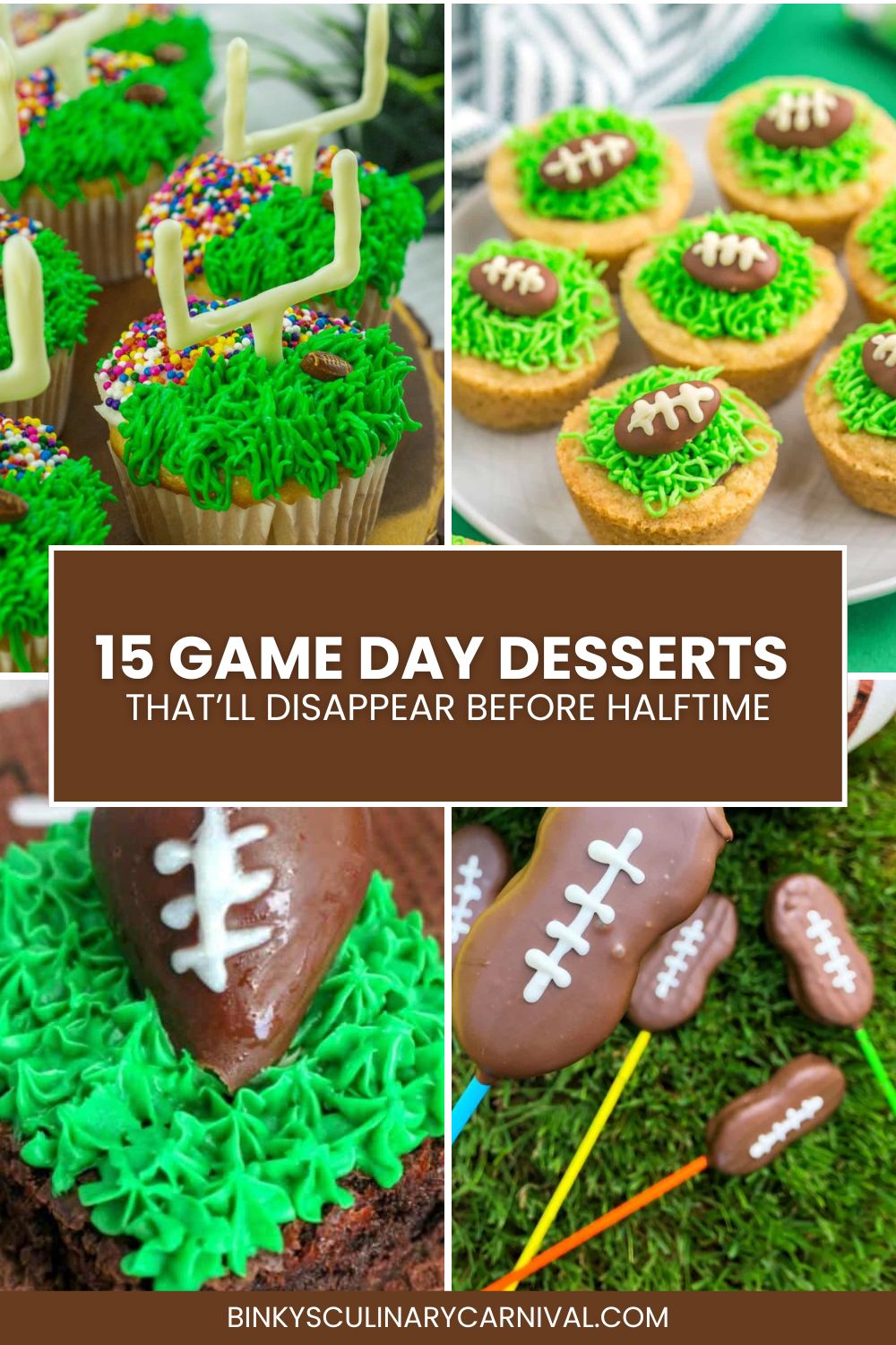 15 Game Day Desserts That’ll Disappear Before Halftime - Binky's ...