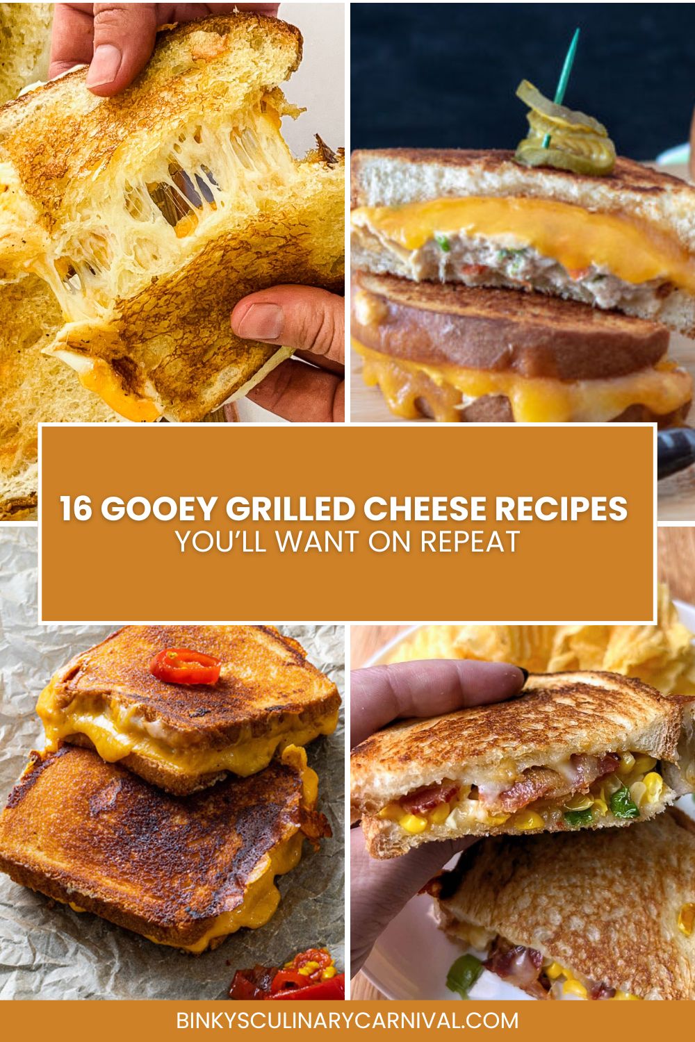 16 Gooey Grilled Cheese Recipes You’ll Want on Repeat - Binky's ...