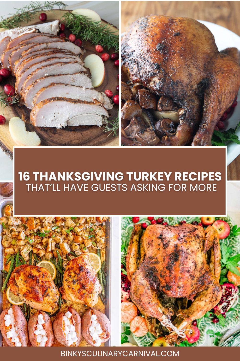 16 Thanksgiving Turkey Recipes That’ll Have Guests Asking for More ...