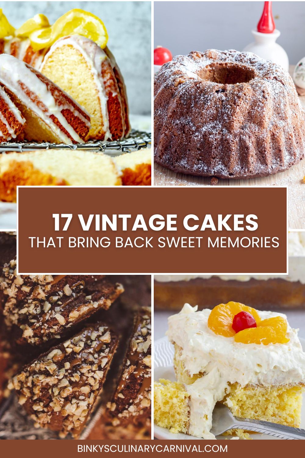 17 Vintage Cakes That Bring Back Sweet Memories - Binky's Culinary Carnival