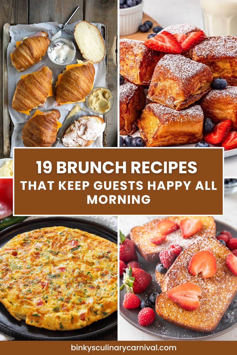 19 Brunch Recipes That Keep Guests Happy All Morning - Binky's Culinary ...
